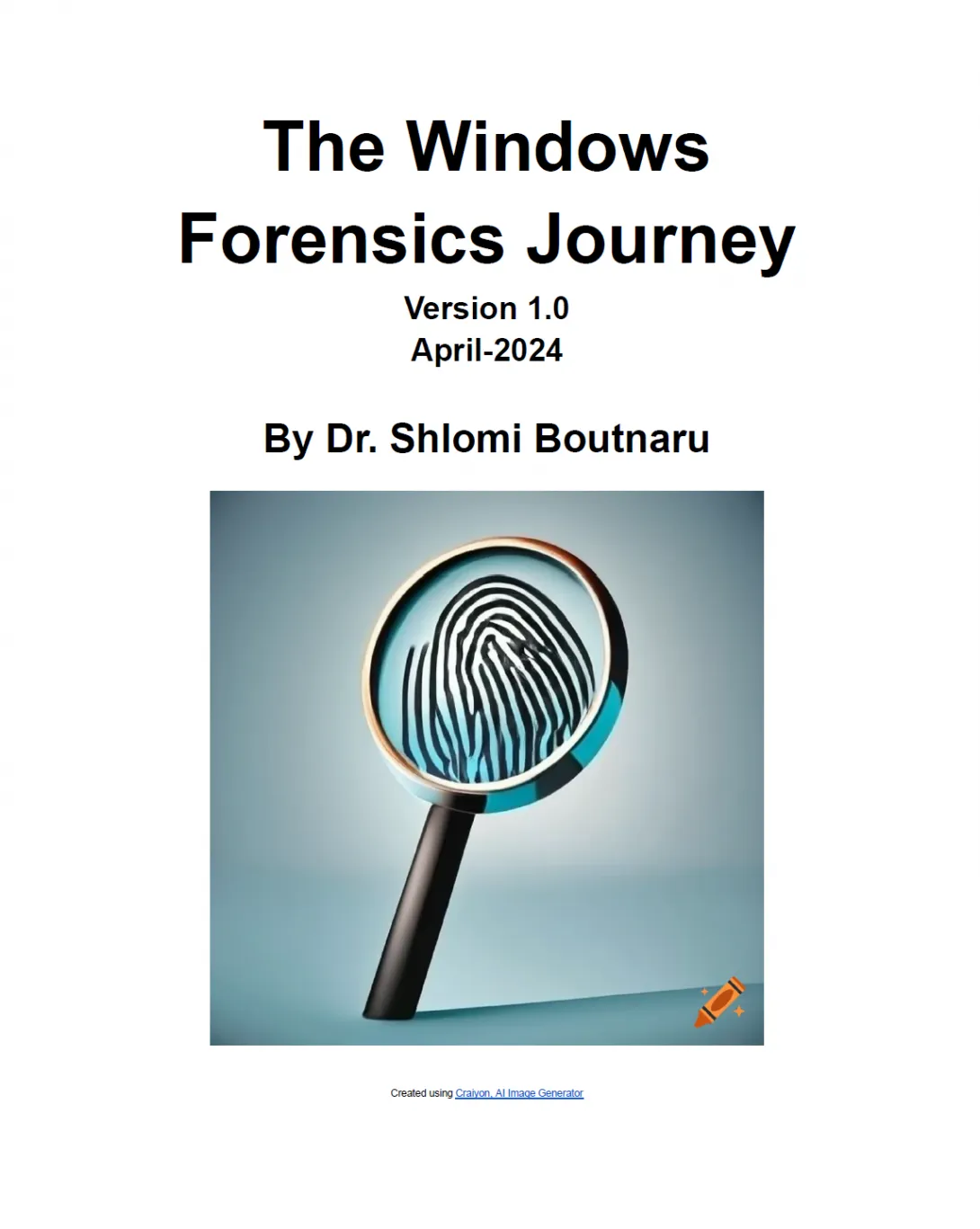 The Windows Forensics Journey v1.0 | Security